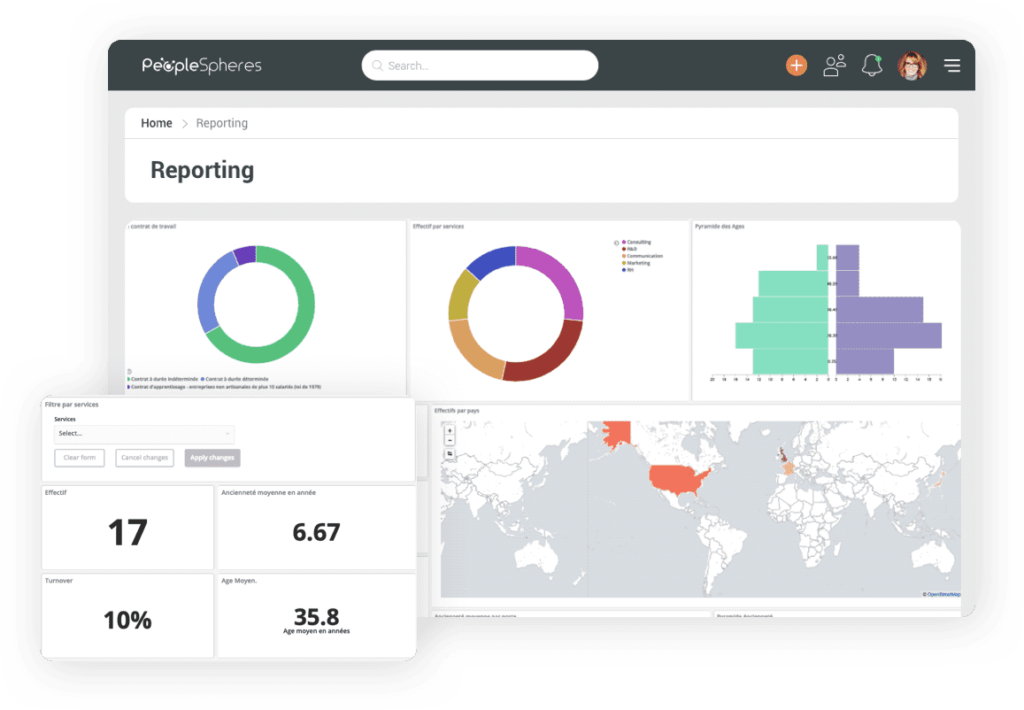 HRIS connection - Connect your HR tools - PeopleSpheres