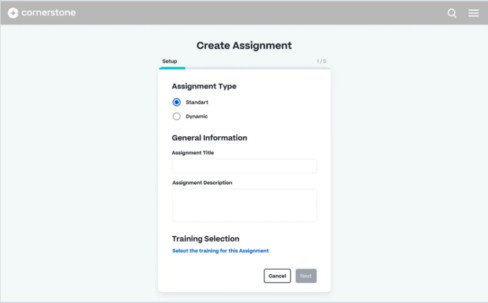 Cornerstone (Learning) - via PeopleSpheres